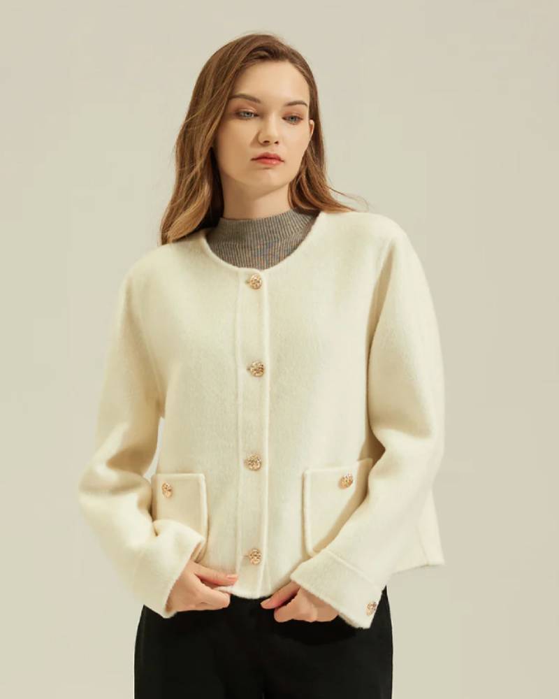 Merino Wool Overcoat for Women | Gentle Herd – Gentle Herde